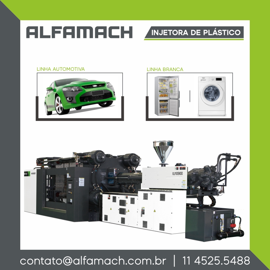 Injetora de plástico horizontal - Alfamach